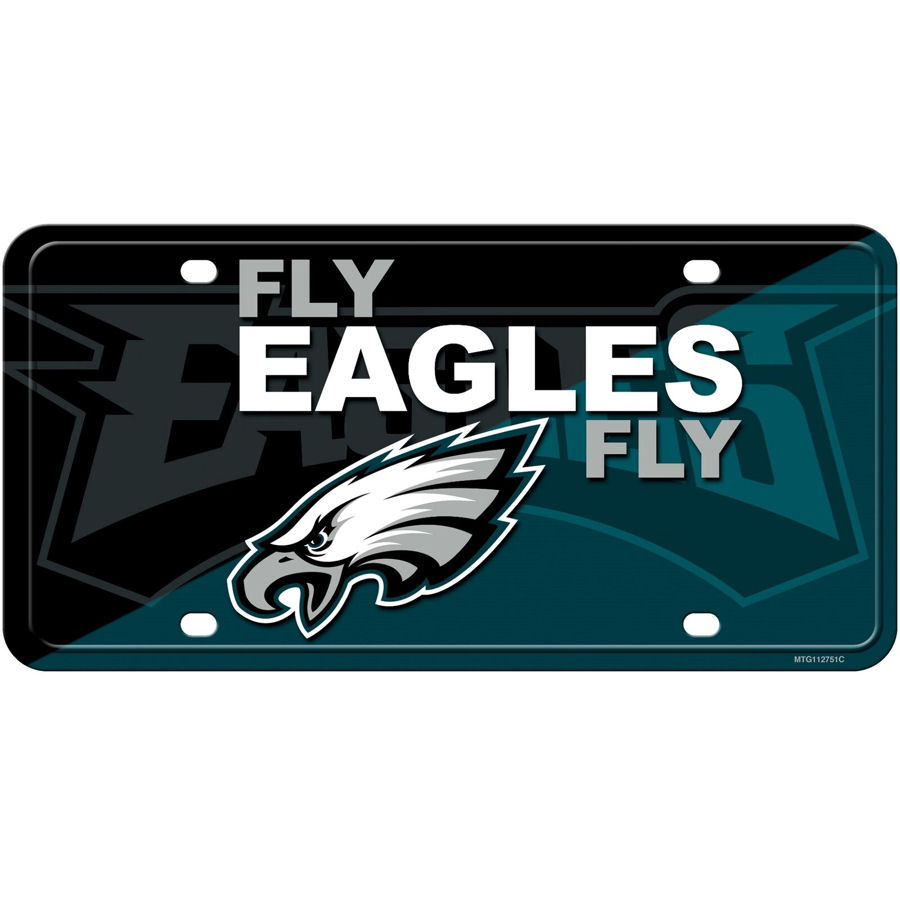 Philadelphia Eagles Fly Eagles Fly - Metal License Plate at Sticker Shoppe