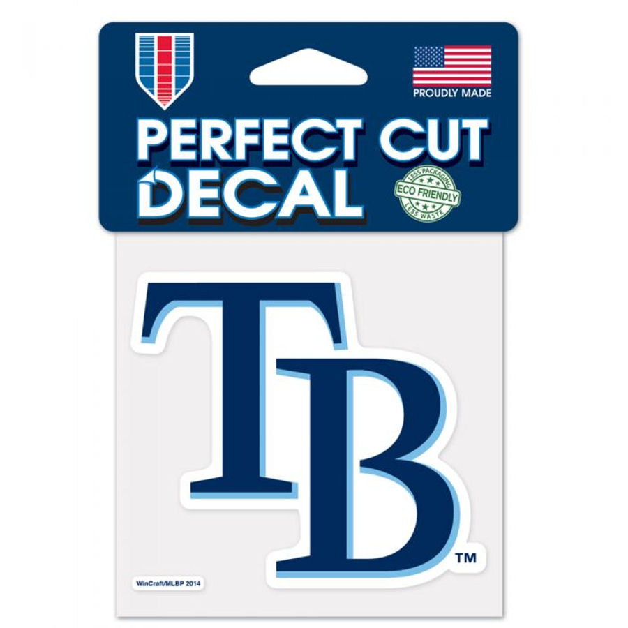 Tampa Bay Rays Alternate - 4x4 Die Cut Decal at Sticker Shoppe