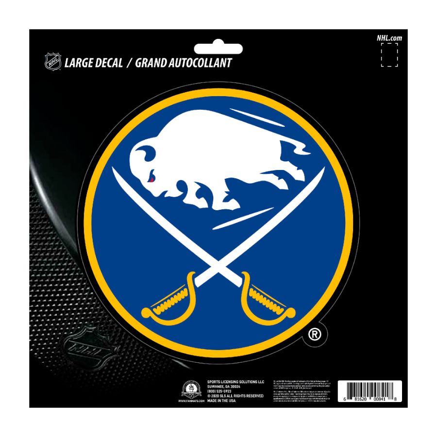 Buffalo Sabres Logo - 8x8 Vinyl Sticker at Sticker Shoppe