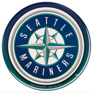 Seattle Mariners - Domed Decal at Sticker Shoppe