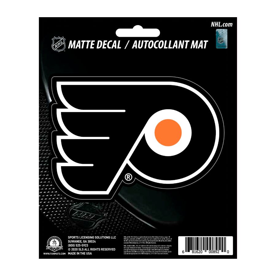 Philadelphia Flyers - Vinyl Matte Sticker at Sticker Shoppe