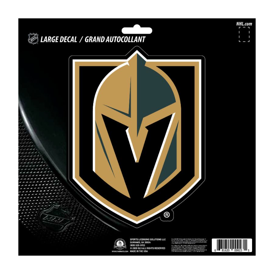 Vegas Golden Knights Logo - 8x8 Vinyl Sticker at Sticker Shoppe