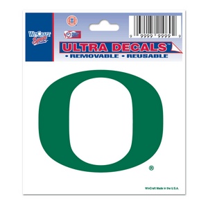 University Of Oregon Ducks - 3x4 Ultra Decal at Sticker Shoppe
