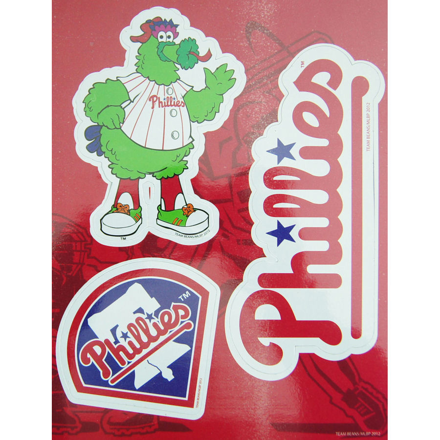 Philadelphia Phillies Phillie Phanatic Mascot - Set of 3 Magnets at ...