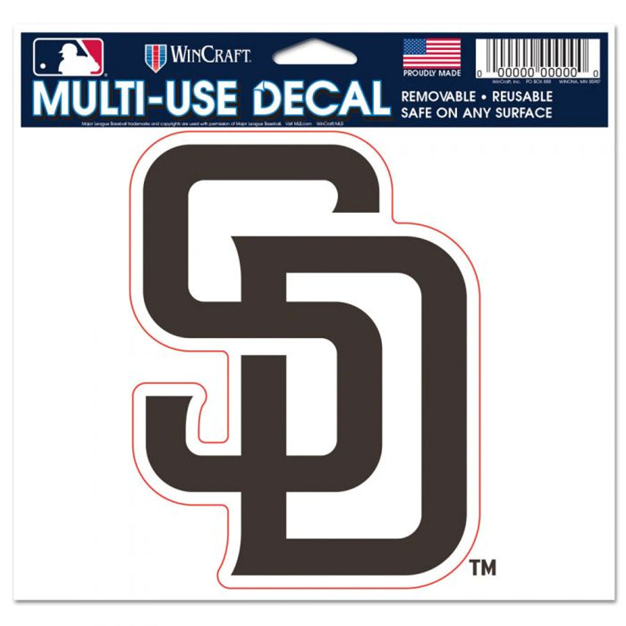San Diego Padres 2020 Logo - 3x4.5 Die Cut Ultra Decal at Sticker Shoppe