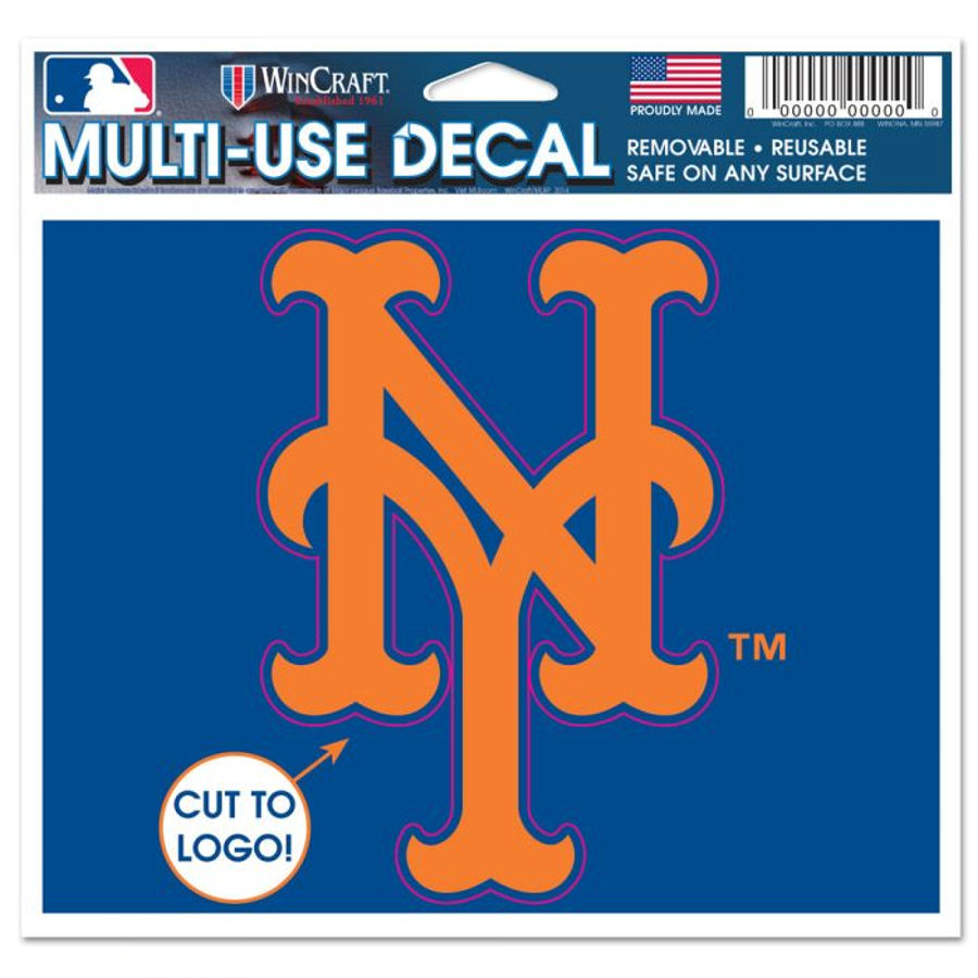 New York Mets - 4.5x5.75 Die Cut Ultra Decal at Sticker Shoppe
