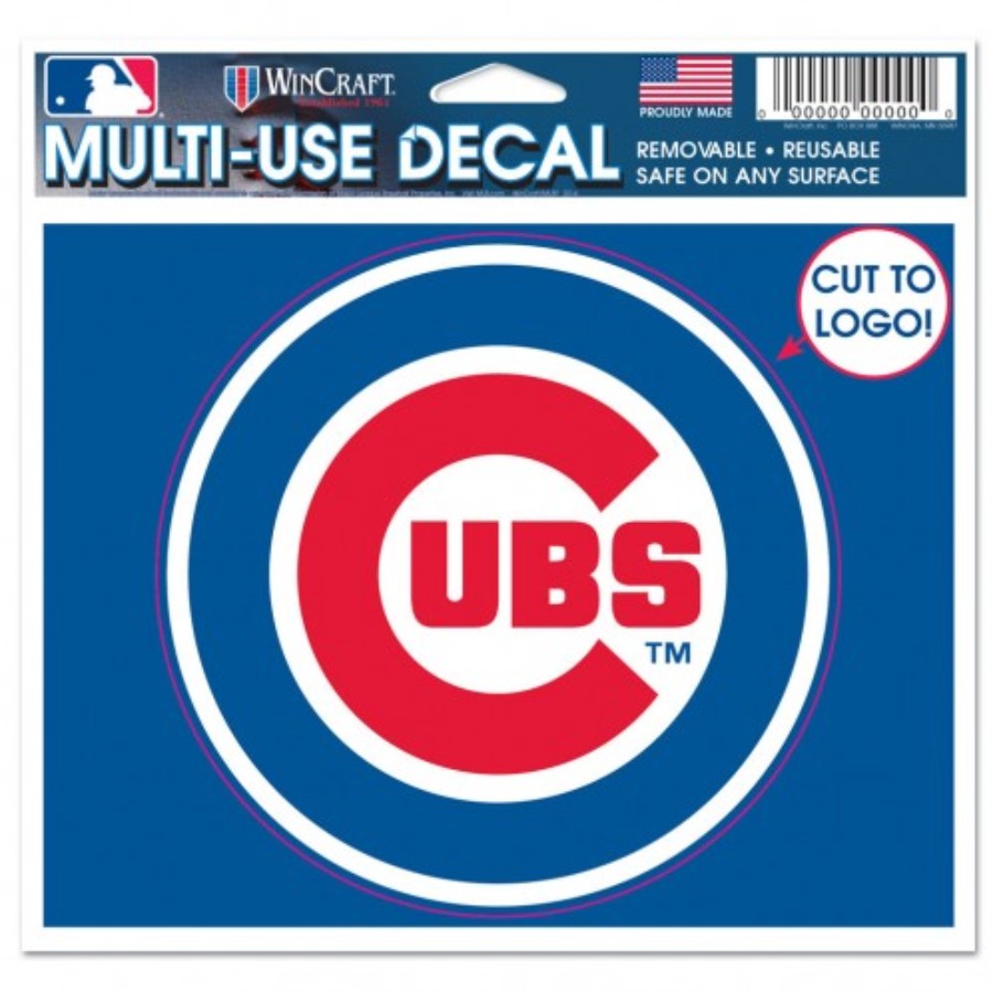 Chicago Cubs - 4.5x5.75 Die Cut Ultra Decal at Sticker Shoppe