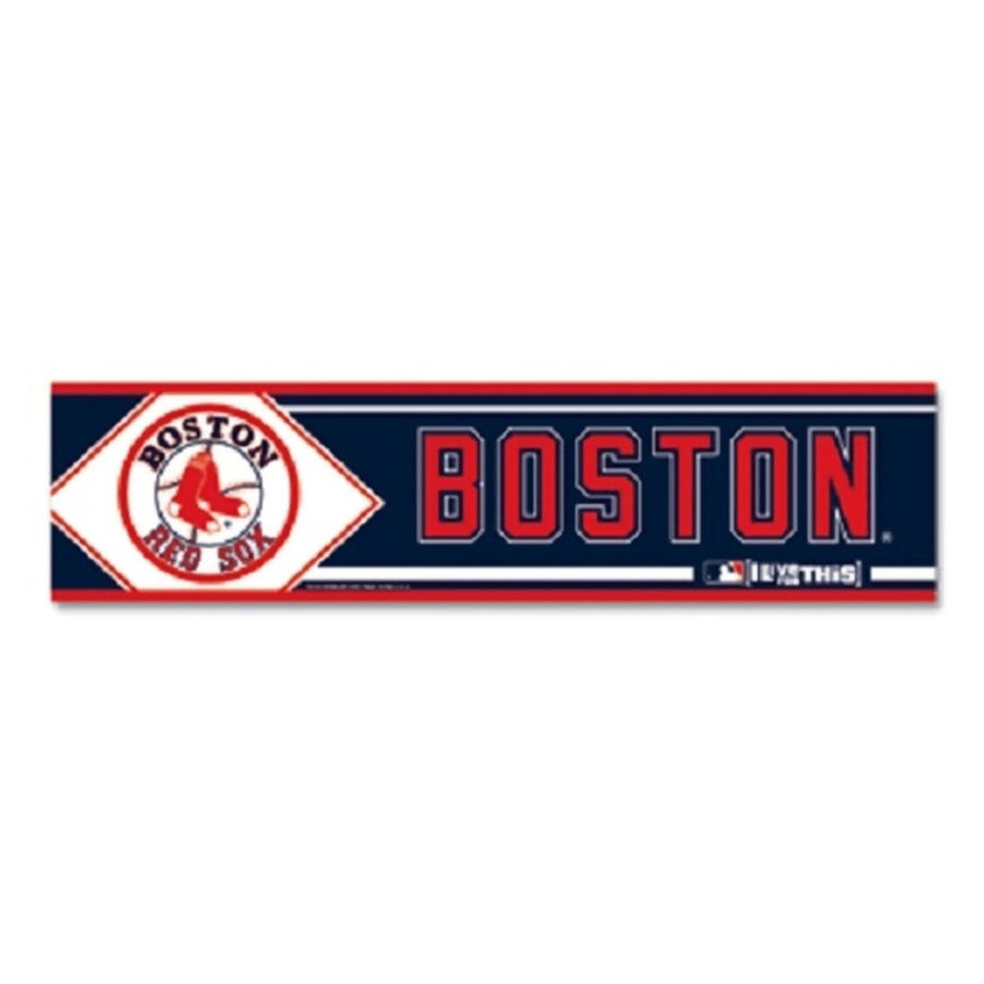Boston Red Sox I Live For This - Bumper Sticker at Sticker Shoppe