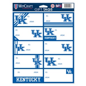 University Of Kentucky Wildcats - Sheet of 10 Gift Tag Labels at ...
