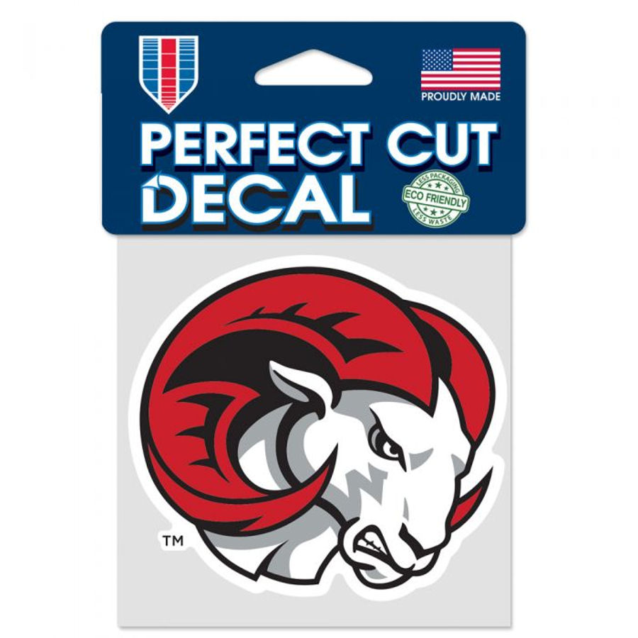 Winston-Salem State University Rams - 4x4 Die Cut Decal at Sticker Shoppe