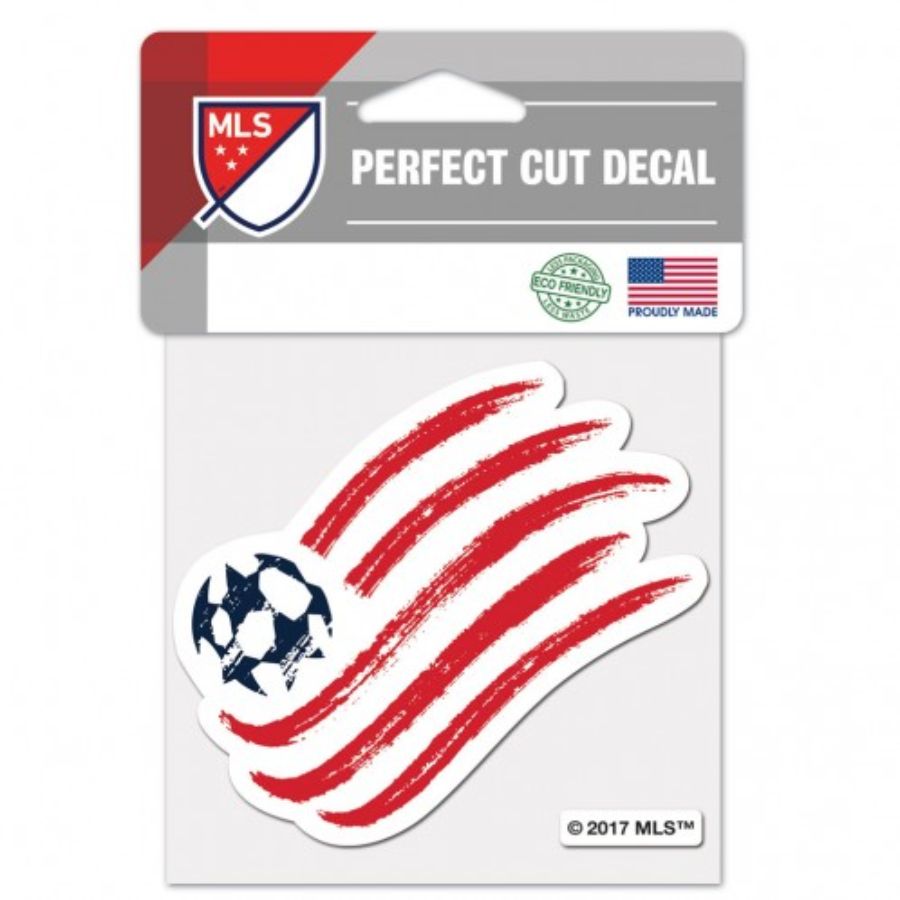 New England Revolution - 4x4 Die Cut Decal at Sticker Shoppe
