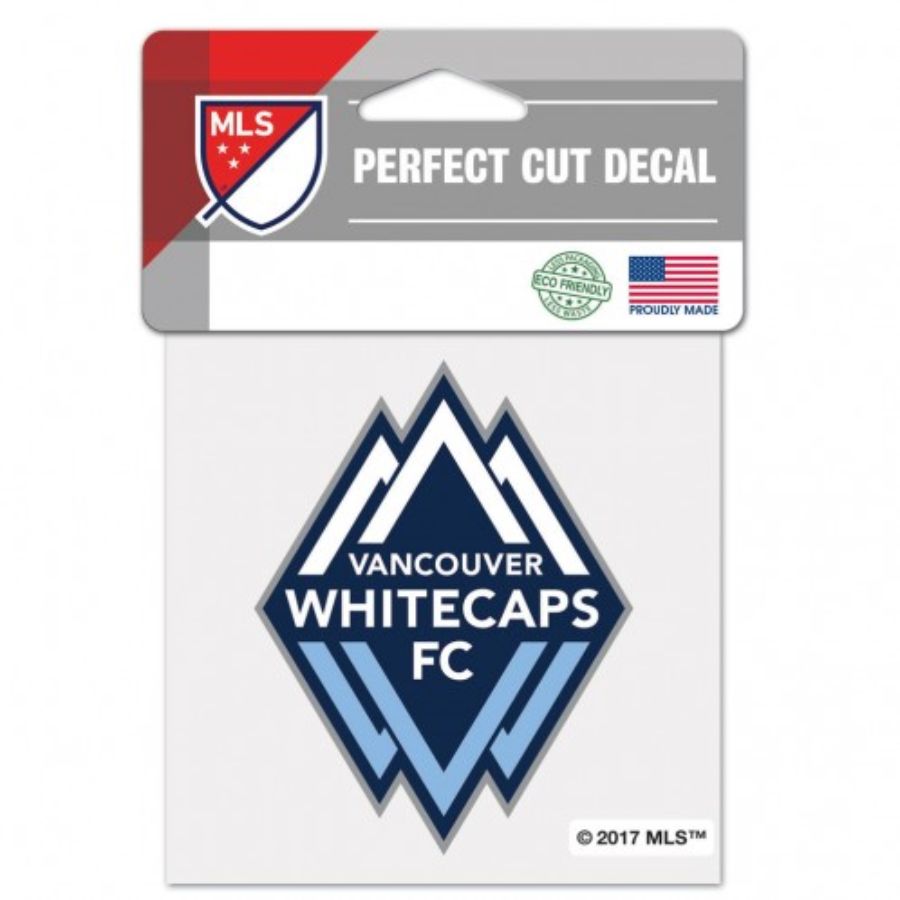 Vancouver Whitecaps FC - 4x4 Die Cut Decal at Sticker Shoppe
