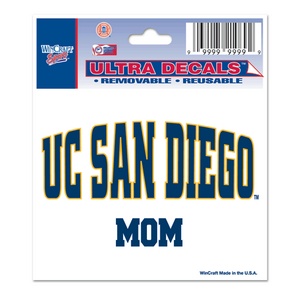 University Of California-San Diego UCSD Tritons Mom - 3x4 Ultra Decal ...