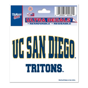 University Of California-San Diego UCSD Tritons - 3x4 Ultra Decal at ...
