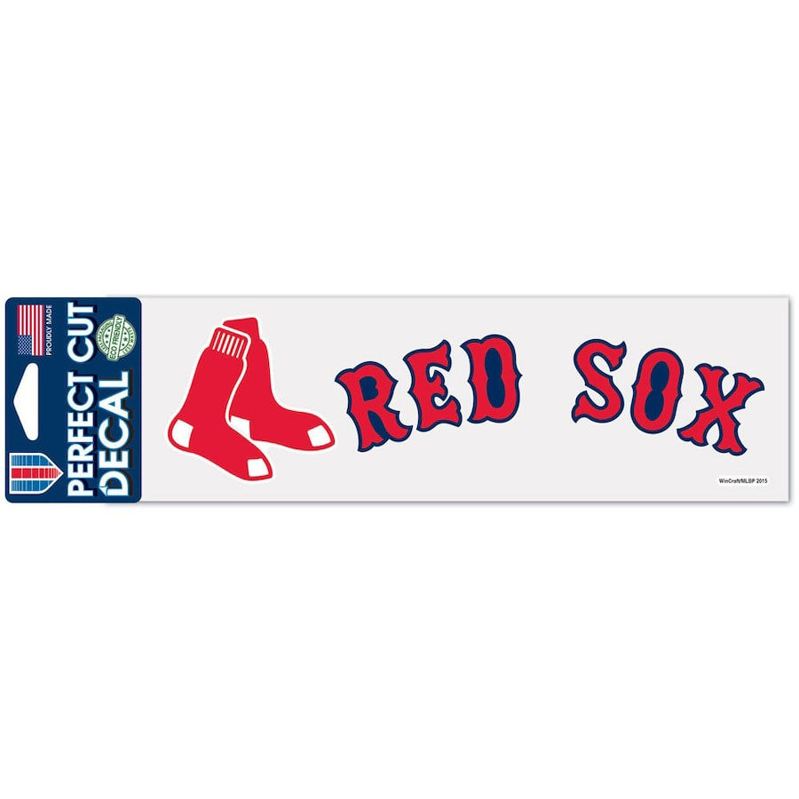 Boston Red Sox - 3x10 Die Cut Decal at Sticker Shoppe