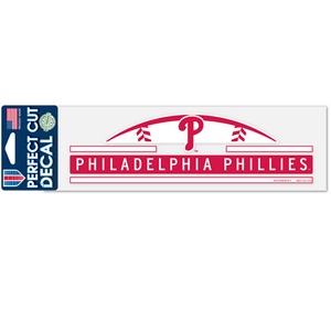 Philadelphia Phillies - 3x10 Die Cut Decal at Sticker Shoppe