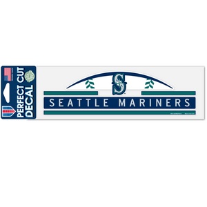 Seattle Mariners - 3x10 Die Cut Decal at Sticker Shoppe