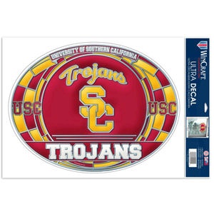 University Of Southern California USC Trojans - Stained Glass 11x17 ...