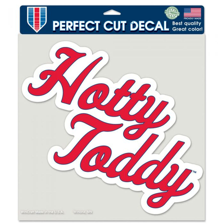 University Of Mississippi Hotty Toddy - 8x8 Full Color Die Cut Decal at ...