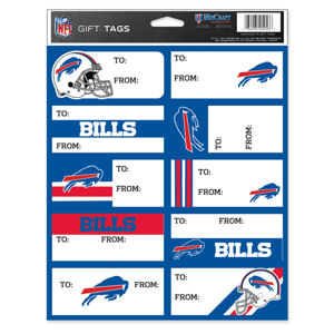 Buffalo Bills - Sheet of 10 Gift Tag Labels at Sticker Shoppe