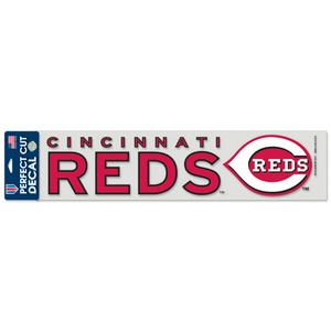 Cincinnati Reds - 4x16 Die Cut Decal at Sticker Shoppe