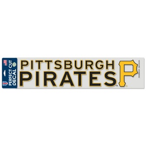 Pittsburgh Pirates - 4x16 Die Cut Decal at Sticker Shoppe