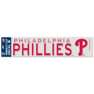 Philadelphia Phillies - 4x17 Die Cut Decal at Sticker Shoppe