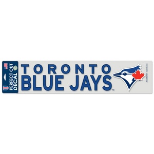 Toronto Blue Jays - 4x16 Die Cut Decal at Sticker Shoppe