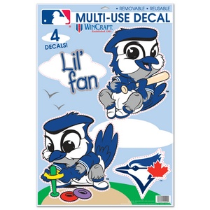 Toronto Blue Jays - Set of 4 Ultra Decals at Sticker Shoppe