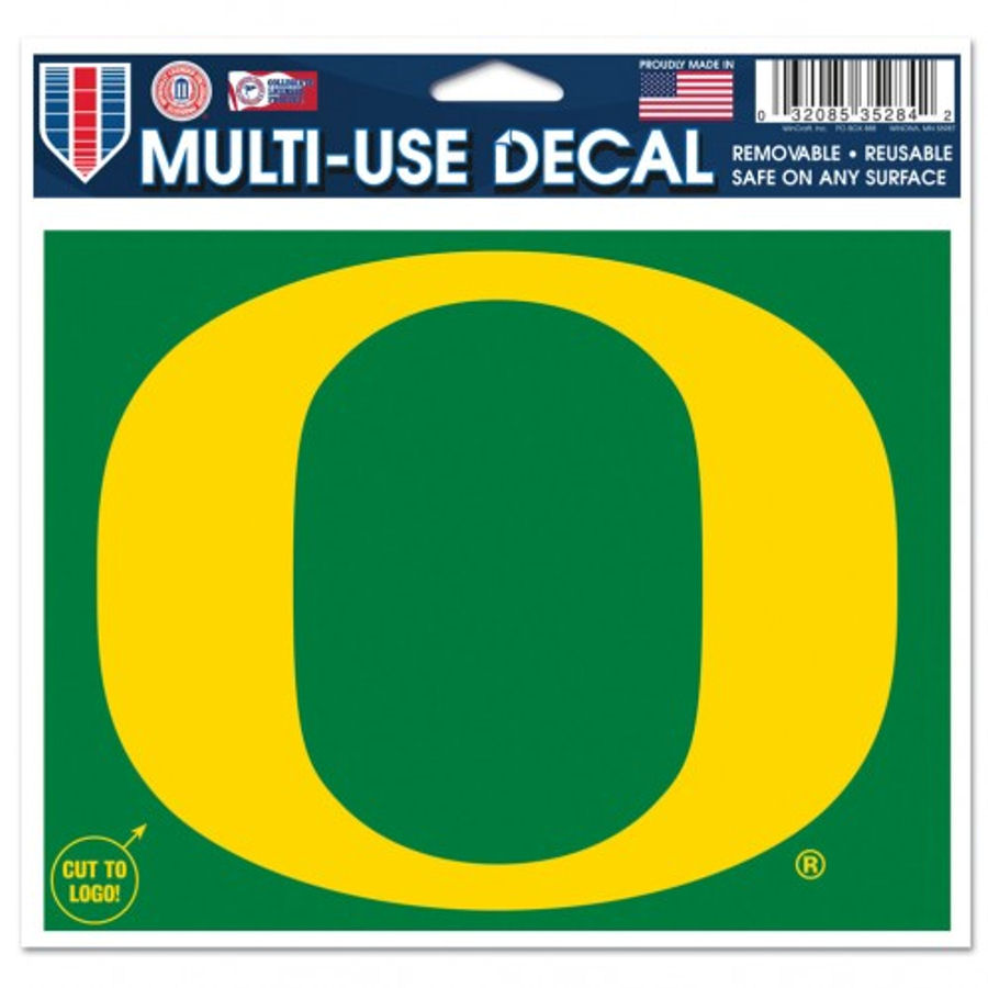 University Of Oregon Ducks - 4.5x5.75 Die Cut Ultra Decal at Sticker Shoppe