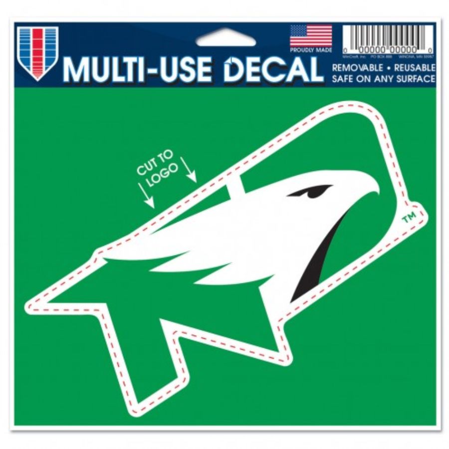 University Of North Dakota Fighting Hawks - 4.5x5.75 Die Cut Multi Use ...