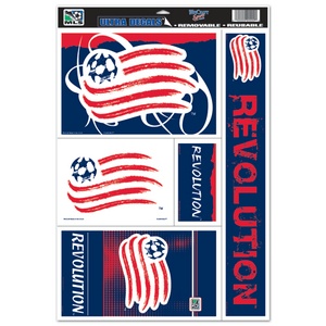 New England Revolution - Set of 5 Ultra Decals at Sticker Shoppe