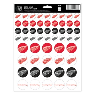 Detroit Red Wings - 8.5x11 Sticker Sheet at Sticker Shoppe