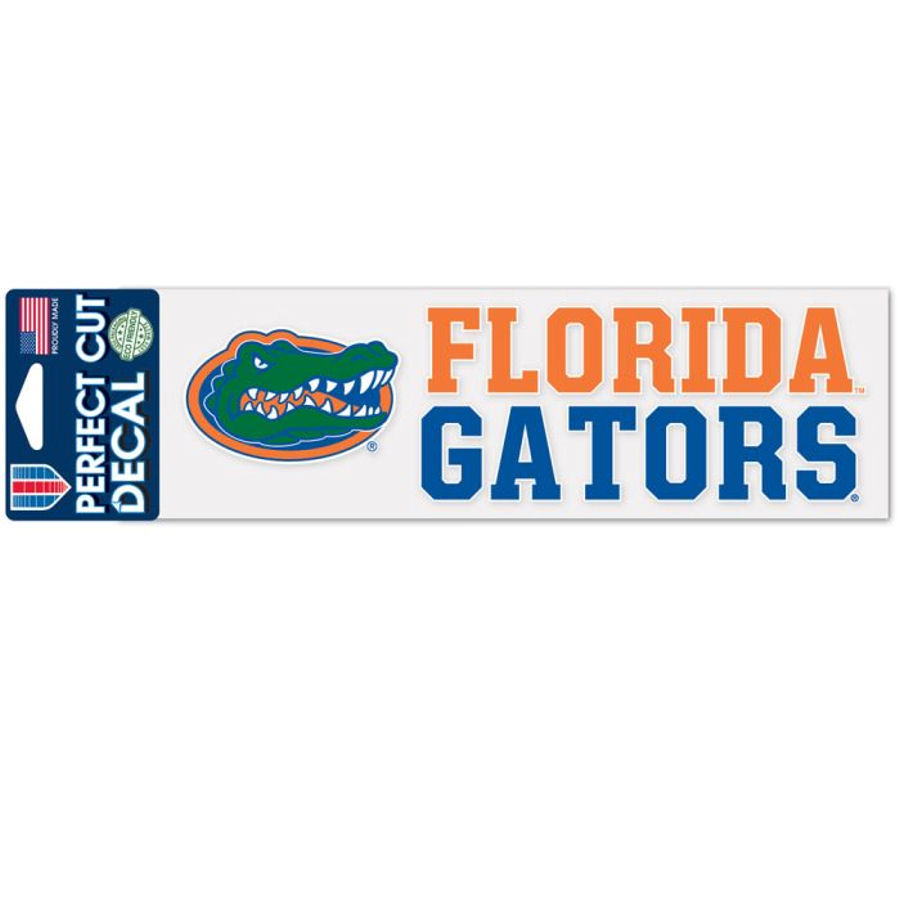 University Of Florida Gators - 3x10 Die Cut Decal at Sticker Shoppe