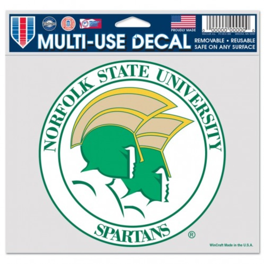 Norfolk State University Spartans - 5x6 Ultra Decal at Sticker Shoppe