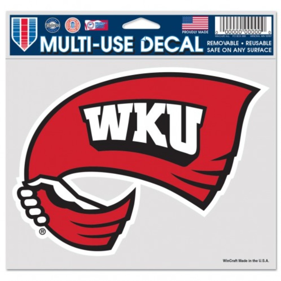 Western Kentucky University Hilltoppers Script - 5x6 Ultra Decal at ...