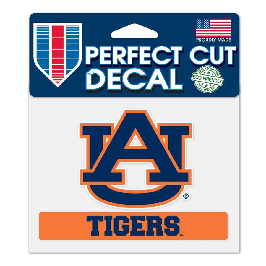 Auburn University Tigers - 4x5 Die Cut Decal at Sticker Shoppe
