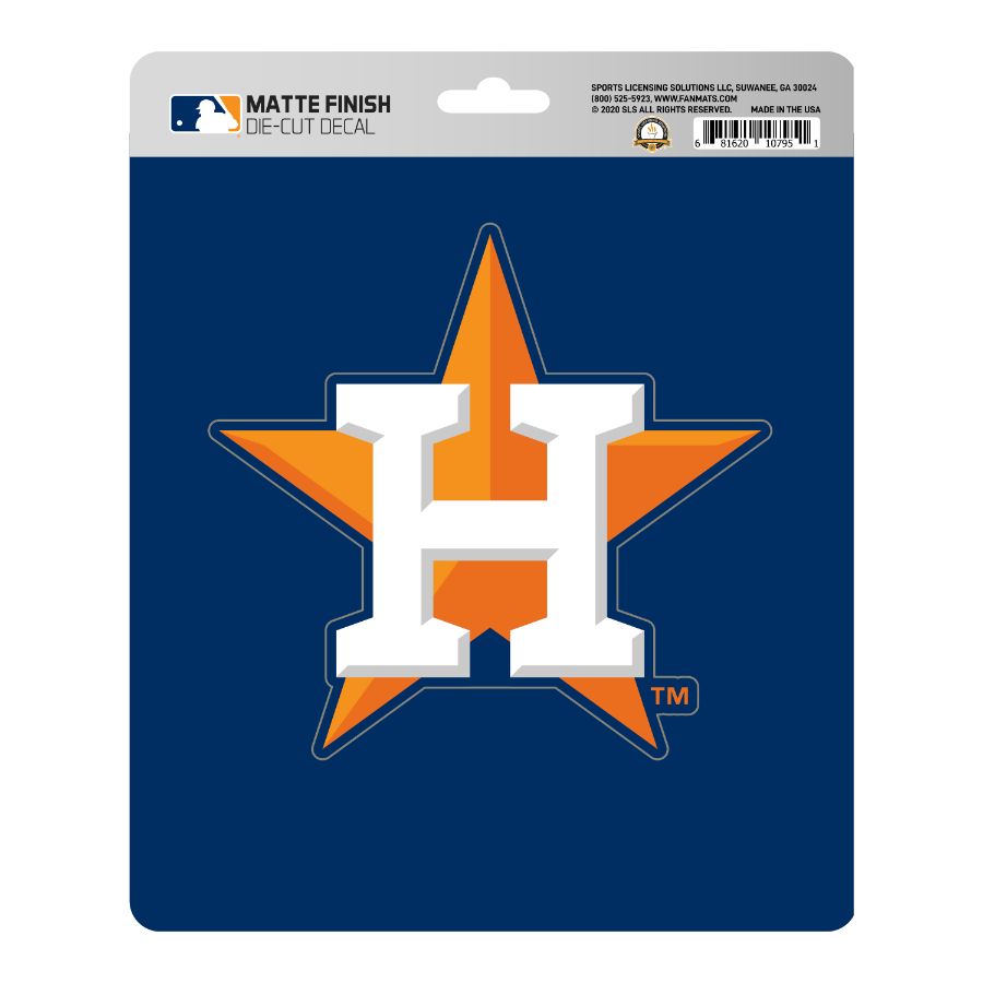 Houston Astros - Vinyl Matte Sticker at Sticker Shoppe
