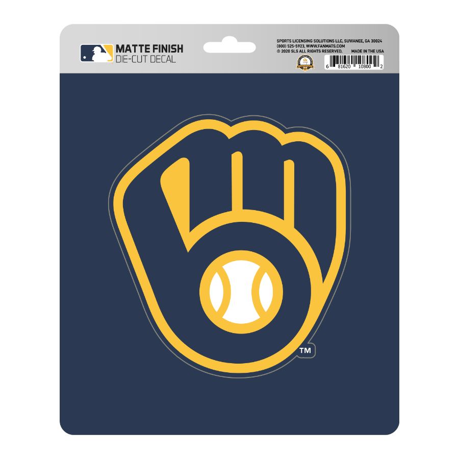 Milwaukee Brewers Vinyl Matte Sticker at Sticker Shoppe
