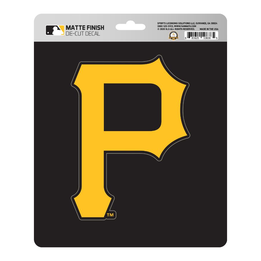 Pittsburgh Pirates - Vinyl Matte Sticker at Sticker Shoppe
