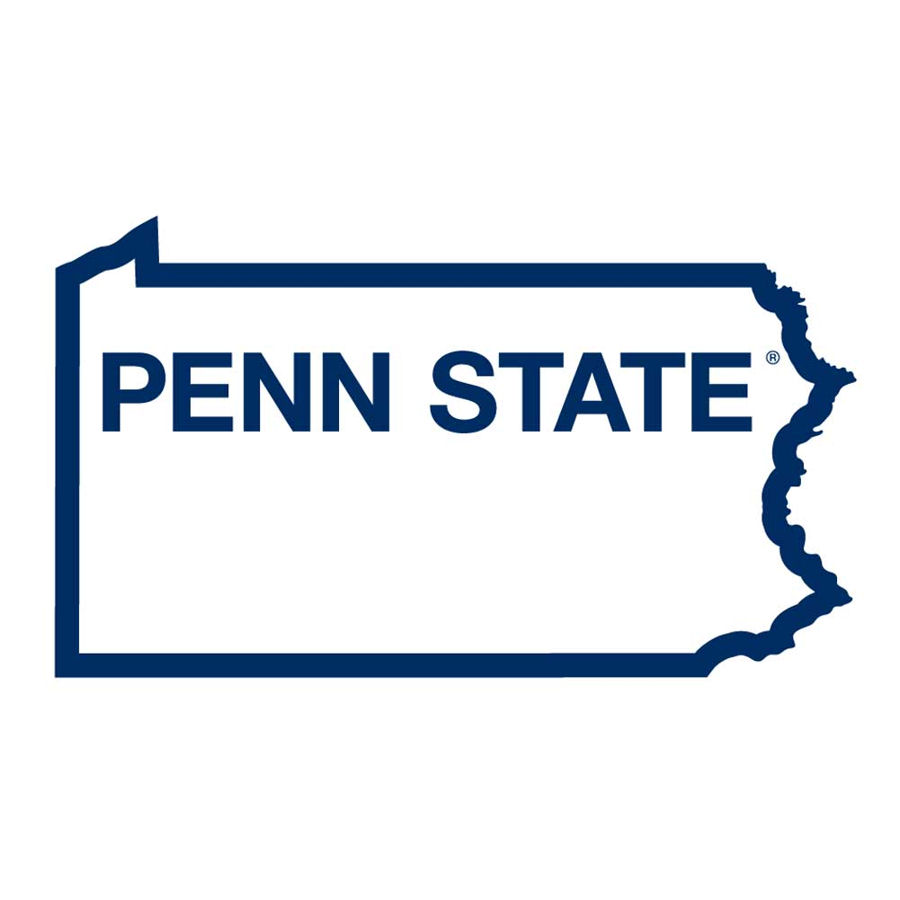 Penn State University Nittany Lions Home State Logo - Vinyl Sticker at ...