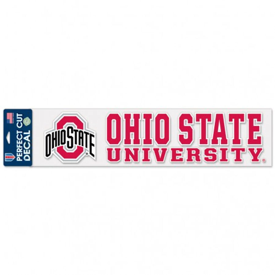 Ohio State University Buckeyes - 4x17 Die Cut Decal at Sticker Shoppe