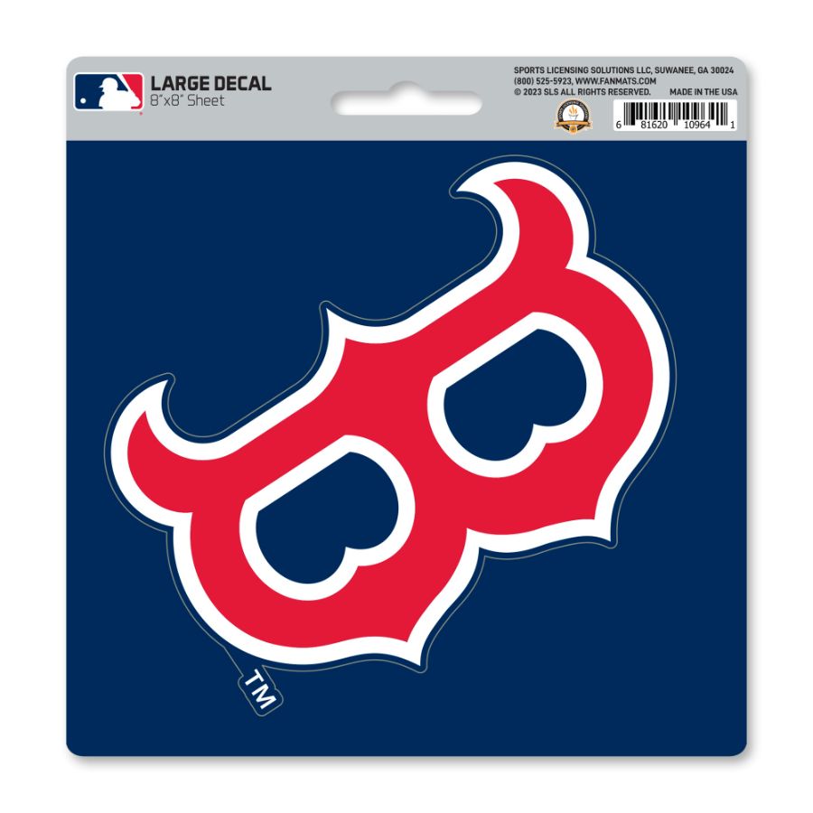 Boston Red Sox - 8x8 Vinyl Sticker at Sticker Shoppe