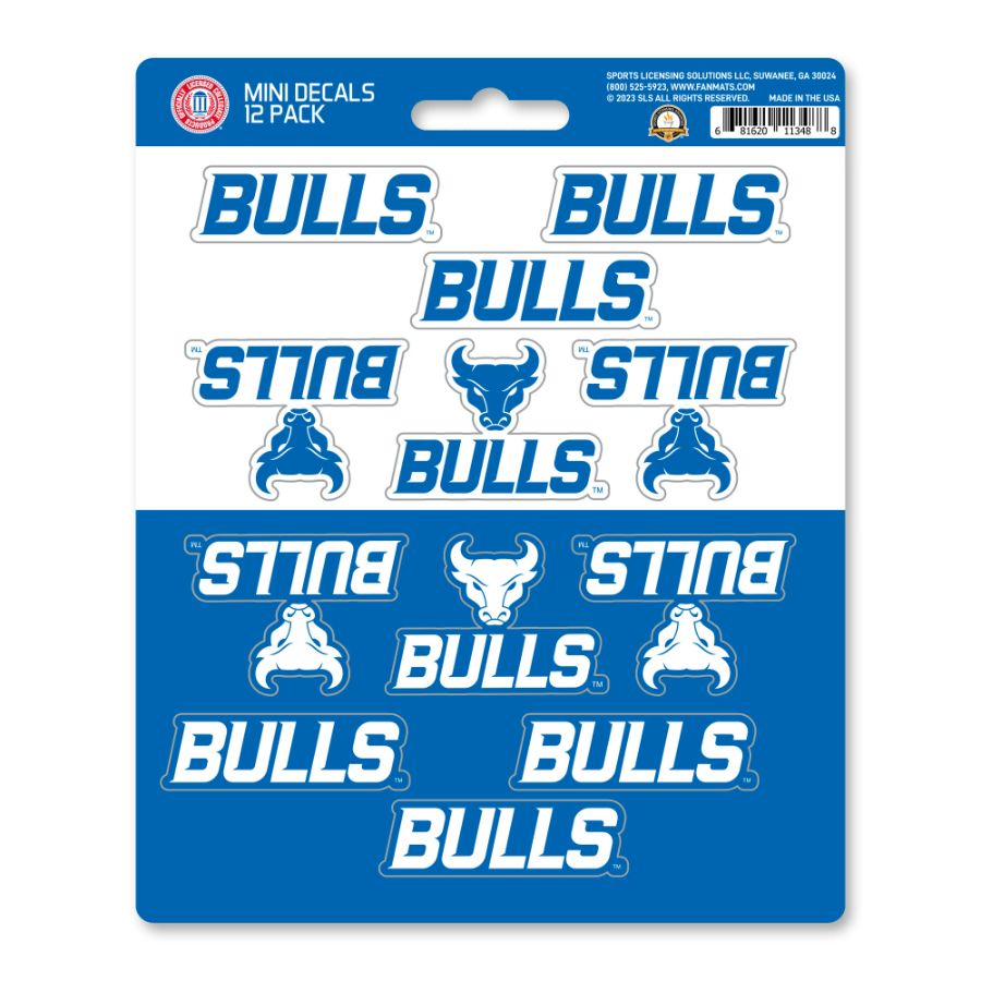 University At Buffalo Bulls - Set Of 12 Sticker Sheet at Sticker Shoppe