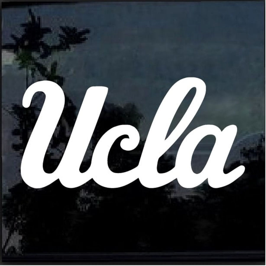University Of California-Los Angeles UCLA Bruins - 8x8 White Die Cut ...