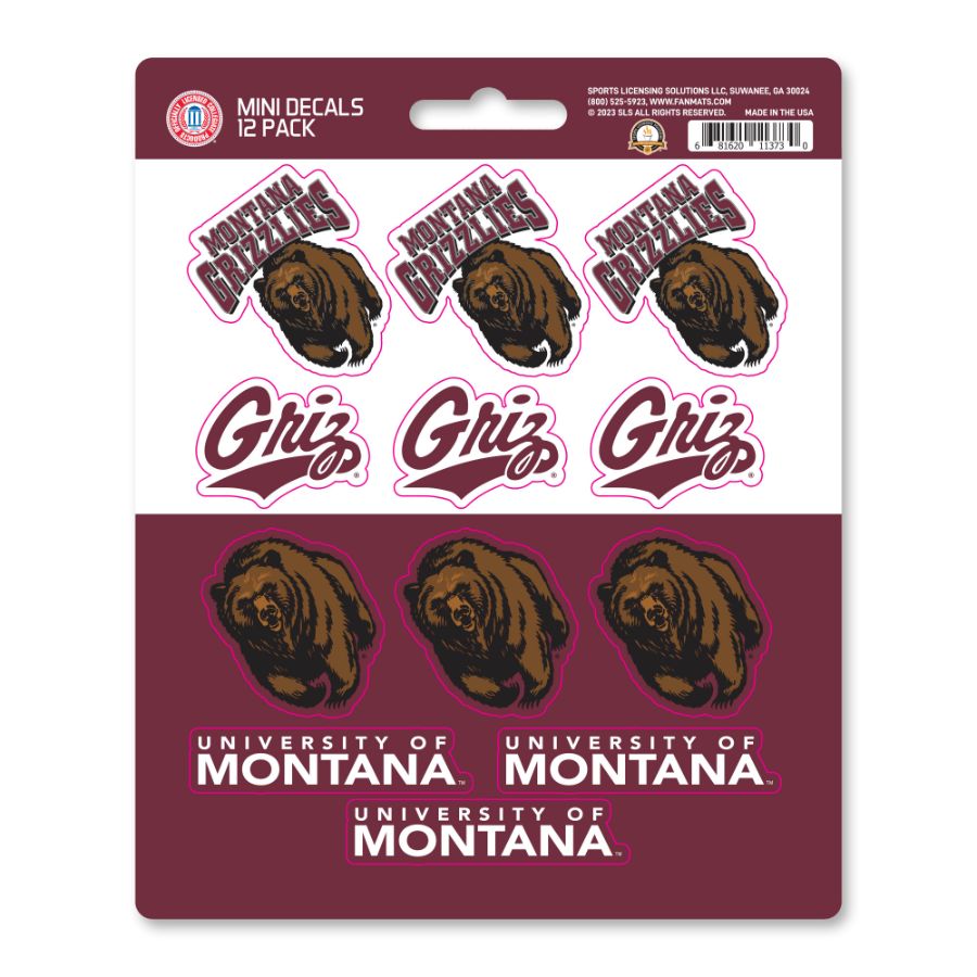 Montana - Set Of 12 Sticker Sheet at Sticker Shoppe
