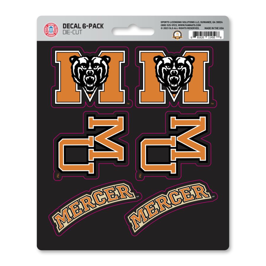 Mercer - Set Of 6 Sticker Sheet at Sticker Shoppe