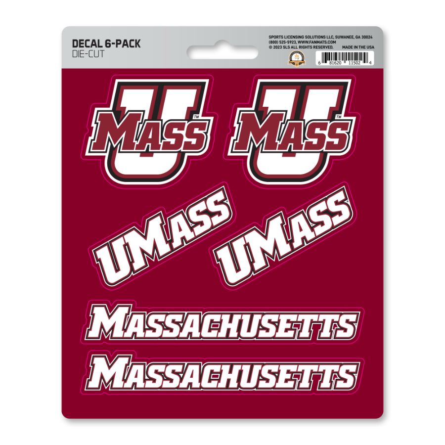 Massachusetts - Set Of 6 Sticker Sheet at Sticker Shoppe