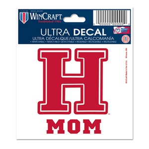 Harvard College Crimson Mom - 3x4 Ultra Decal at Sticker Shoppe