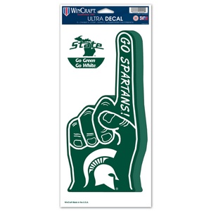 Michigan State University Spartans - Finger Ultra Decal 2 Pack at ...